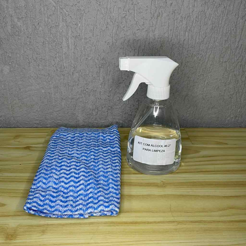 KIT LIMPEZA ( CONTEM FRASCO DE ALCOOL + 5 PANOS PERFLEX ) – DHlog Soluções